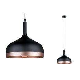 Paulmann Pendelleuchte "Neordic Embla max. 1x20W matt 230V Metall", bunt (schwarz, kupfer), 1, &Oslash; 30cm, 1 Stk., Leuchten, E27, Pendelleuchte