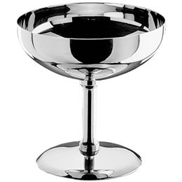 Pinti Inox Eisschale PINTINOX "Gelateria Professional", silber (edelstahlfarben), &Oslash;:10cm, Edelstahl, Sch&uuml;sseln, Eisschale, hohe Form, Edelstahl, sp&uuml;lmaschinengeeignet