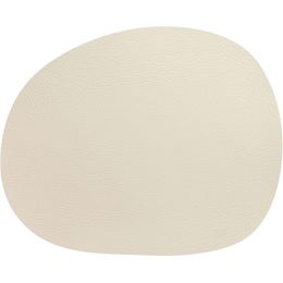 Platzset AIDA RAW "Buffalo", beige (natur), B:33,5cm H:50mm L:41cm, Platzsets, 95 % Recycelleder