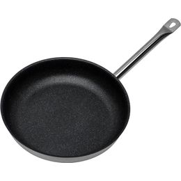 Bratpfanne GSW "Gastro Le Chef PROFILE", silber, H:6cm Ø:28cm, Pfannen, Bratpfanne, langlebige Teflon PROFILE Antihaft-Versiegelung, Induktion