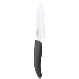 Allzweckmesser Kyocera "GEN NATURE", schwarz (schwarz, wei&szlig;), Klingenl&auml;nge 11cm, Keramik, Kochmesser, f&uuml;r Obst und Gem&uuml;se, Klingenl&auml;nge: 11 cm