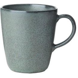 Tasse AIDA RAW "RAW", gr&uuml;n (northern gr&uuml;n), H:11,5cm &Oslash;:9cm, Steinzeug, Trinkgef&auml;&szlig;e, Kaffeetasse Kaffeebecher Tasse, 35 cl, 6-teilig