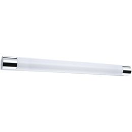 Paulmann LED Spiegelleuchte "Selection Bathroom Spiegelleuchte Orgon IP44 3000K 230V 10,5W", wei&szlig; (chromfarben, wei&szlig;), 1, H: 6cm, 1 Stk., Leuchten, Badezimmerleuchte