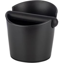 Ausklopfbehälter BUDDY'S "Buddy´s Bar - Barista Edition, Premium", schwarz, B:12cm H:12,5cm T:12cm Ø:12cm, Edelstahl, Mülleimer, Mülleimer Küchen-Mülleimer, für Espresso Kaffeesatz aus dem Siebträger, ABS