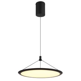 Globo LIGHTING LED Pendelleuchte "SUNA", schwarz, Leuchten, Hängelampe/Hängeleuchte/Wohnzimmer/Esstisch/elegant, LED Pendelleuchte