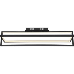 Globo LIGHTING LED Deckenleuchte "FLIPS"schwarz, Wohnzimmer, Leuchten, Deckenlampe/Wohnzimmer/Schlafzimmer/modern
