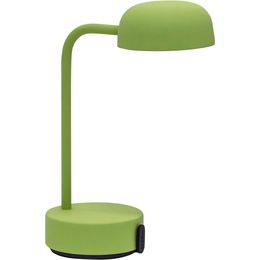 Kooduu LED Tischleuchte "Fokus", gr&uuml;n (moss), 1, &Oslash; 10cm H: 25,5cm, 1 Stk., Leuchten, LED Dekolicht, Tischlampe, LED Tischleuchte