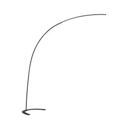 Trio LEUCHTEN LED Bogenlampe "SHANGHAI", schwarz, 1, H: 210cm, 1 Stk., Leuchten, mit Fu&szlig;dimmer, LED Bogenlampe