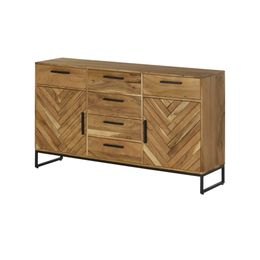 H&ouml;ffner Sideboard aus Massivholz Calatria holzfarben Ma&szlig;e (cm): B: 160 H: 90 T: 39.0 &raquo; H&ouml;ffner