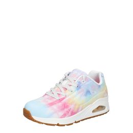 Skechers Sneaker 'UNO - HYPED HIPPIE' Damen Gr&ouml;&szlig;e 37.5 hellblau / gelb / pink / wei&szlig;