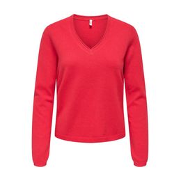 Only Pullover 'ONLLOYAL' Damen Gr&ouml;&szlig;e M rot