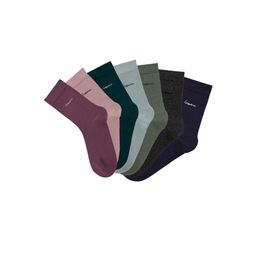 Lascana Socken Damen Gr&ouml;&szlig;e 35/38 grau / khaki / beere / puder / schwarz