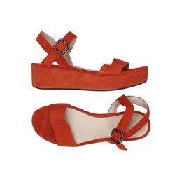 Ecco Sandalen Damen Gr&ouml;&szlig;e 40 Second Hand rot