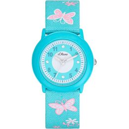 s.Oliver Uhr M&auml;dchen Gr&ouml;&szlig;e One Size t&uuml;rkis / rosa