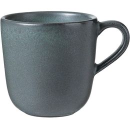 Tasse AIDA RAW "RAW", gr&uuml;n (northern gr&uuml;n), H:8cm &Oslash;:8,1cm, Steinzeug, Trinkgef&auml;&szlig;e, Kaffeetasse Kaffeebecher Tasse, 20 cl, 6-teilig