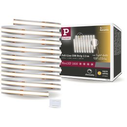 Paulmann LED-Streifen "MaxLED 1000 Full-Line COB Einzelstripe 2,5m Warmwei&szlig; 30W 2700lm 2700K", silber (silberfarben), Dioden 1.320 Stk. Flammen 1 Stk., Gesamtl&auml;nge 2,5m, Lichterketten, LED-Streifen