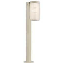 Pollerleuchte Nordlux "Coupar", beige (sand), B:14,5cm H:80cm L:14,5cm, Leuchten, Robustes, pulverbeschichtetes Metall, Parallelschaltung m&ouml;glich