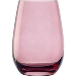 Becher ST&Ouml;LZLE "ELEMENTS", lila (flieder), H:12cm &Oslash;:8,5cm, Glas, Trinkgef&auml;&szlig;e, Becher, 6-teilig