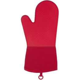 Topfhandschuhe OXO GOOD GRIPS, rot, B:18cm H:34cm, Silikon, Topflappen, Silikon