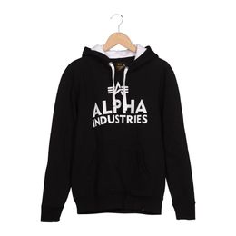 Alpha Industries Kapuzenpullover Damen Gr&ouml;&szlig;e S Second Hand schwarz