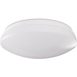 Paco Home Wandleuchte "KENU", wei&szlig;, &Oslash; 27,5cm H: 8,3cm, Leuchten, LED Lampe Deckenleuchte, Bad, IP44 spritzwassergesch&uuml;tzt, dimmbar, Wandleuchte