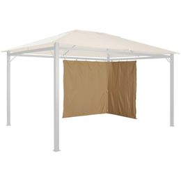 Pavillonseitenteil Konifera "Elba", beige (sandbeige), B:300cm H:300cm, Polyester, Pavillonseitenteile, passend f&uuml;r verschiedene Gr&ouml;&szlig;en