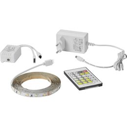 Nordlux LED Stripe "Ledstrip", Energieeffizienz: G (A-G), wei&szlig;, Kabell&auml;nge 120m, Lichterketten, Einstellbares und dimmbares wei&szlig;es Licht, inkl. Fernbedienung