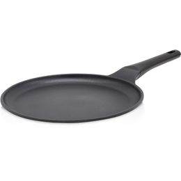Kr&uuml;ger Cr&ecirc;pepfanne KR&Uuml;GER "Delta", schwarz, H:2cm &Oslash;:28cm, Pfannen, f&uuml;r Induktions-Kochfelder geeignet