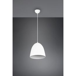 REALITY LEUCHTEN Pendelleuchte "Tilda", wei&szlig; (wei&szlig; matt), 1, &Oslash; 25cm H: 150cm, 1 Stk., Leuchten, elegante H&auml;ngelampe, max 150cm h&ouml;henverstellbar, exkl 1xE27 max 40W, Pendelleuchte