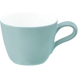 Espressotasse Seltmann Weiden "Life Fashion", gr&uuml;n (gr&uuml;n chic, wei&szlig;), B:6,8cm H:5,1cm &Oslash;:9,1cm, Porzellan, Trinkgef&auml;&szlig;e, Espressotasse, Espressoobertasse 0,09 l