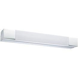 Paulmann LED Spiegelleuchte "Selection Bathroom Spiegelleuchte Quasar IP44 3000K 230V 7,5W", wei&szlig; (chromfarben, wei&szlig;), 1, H: 4,5cm, 1 Stk., Leuchten, Badezimmerleuchte