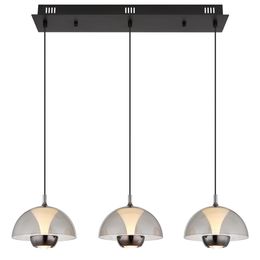 Globo LIGHTING LED Pendelleuchte "ARUS", schwarz, 1 Stk., Leuchten, Hängelampe/Hängeleuchte/Wohnzimmer/Esstisch/elegant, LED Pendelleuchte
