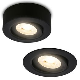 Briloner Leuchten Deckenleuchte "Einbauleuchte", schwarz (ohne farbbezeichnung), Leuchten, Deckenleuchte