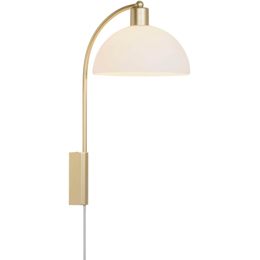 Nordlux Wandleuchte "Ellen 20", gold (messing), 1, &Oslash; 20cm H: 43cm, 1 Stk., Leuchten, Wandleuchte