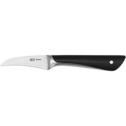 Sch&auml;lmesser Tefal "Jamie Oliver K26716", grau (schwarz, edelstahlfarben), Klingenl&auml;nge 7cm, Edelstahl, Kochmesser, hohe Leistung, unverwechselbares Design, widerstandsf&auml;hig/langlebig