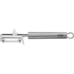 Sch&auml;lmesser Silit "Classic Line", edelstahl, Edelstahl, Kochmesser, Gem&uuml;sesch&auml;ler 19 cm, Edelstahl, pr&auml;zises Sch&auml;len, bewegliche Klinge
