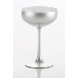 Sektglas ST&Ouml;LZLE, silber (silberfarben), H:14,7cm &Oslash;:9,5cm, Kristallglas, Trinkgef&auml;&szlig;e, 6-teilig