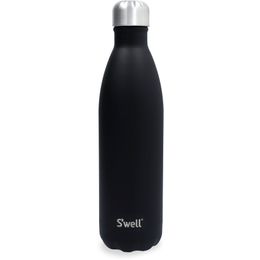 S'well Isolierflasche S'WELL "S'well Topaz", schwarz (onyx), H:31cm, Edelstahl, Trinkflaschen, Isolierflasche, 750 ml