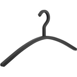 Kleiderb&uuml;gel Pieperconcept "Carree", schwarz, B:46cm H:20cm T:1,5cm, Kunststoff, Kleiderb&uuml;gel, Kleiderb&uuml;gel