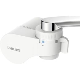 Wasserfilter Philips "AWP3754/10", weiß, B:8cm H:13,3cm T:11,15cm, Kunststoff, Filterkartuschen, Wasserfilter, Filtration am Wasserhahn
