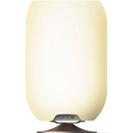 Kooduu LED Tischleuchte "Atmos", wei&szlig;, 1, &Oslash; 21,5cm H: 35,3cm, Leuchten, Sekt-/Getr&auml;nkek&uuml;hler, Bluetooth Lautsprecher, koppelbar, TWS-Stereo, LED Tischleuchte