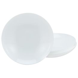 Teller Creatable "Italien Party, Multifunktionsteller 26 cm 6-tlg", wei&szlig;, &Oslash;:26cm, Glas, Speiseteller, Europ&auml;ische Qualit&auml;t