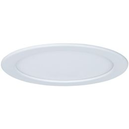 Paulmann LED Panel "LED Einbaupanel rund 220mm 16,5W 4.000K", wei&szlig;, 1, &Oslash; 22cm H: 0,5cm, 1 Stk., Leuchten, LED Einbaupanel rund 220mm 16,5W 4.000K