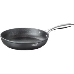 Pinti Inox Bratpfanne PINTINOX "ST1", grau (schwarz, edelstahlfarben), H:3,9cm &Oslash;:20cm, Pfannen, Bratpfanne, 3-lagige Antihaftbeschichtung, Induktionsgeeignet