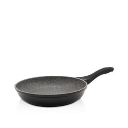 Kr&uuml;ger Bratpfanne KR&Uuml;GER "Aluguss Pfanne Bacelona", schwarz, H:4,9cm &Oslash;:20cm, Pfannen, Bratpfanne, f&uuml;r Induktions-Kochfelder geeignet