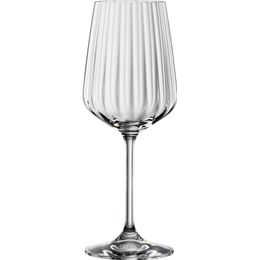 Wei&szlig;weinglas Spiegelau "LifeStyle", transparent, B:8,5cm H:22,2cm &Oslash;:8,5cm, Kristallglas, Trinkgef&auml;&szlig;e, Wei&szlig;weinglas, 440 ml, 4-teilig