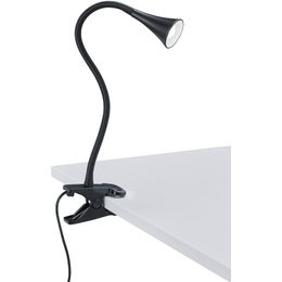 REALITY LEUCHTEN LED Klemmleuchte "VIPER", schwarz, 1, H: 35cm, Leuchten, 5 Jahre Garantie