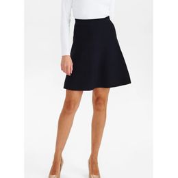 N&uuml;mph Midirock N&Uuml;MPH "N&uuml;mph Skirt NULILLYPILLY", Damen, Gr. XXL, schwarz, Obermaterial: 54% Viskose, 46% Polyamid, R&ouml;cke