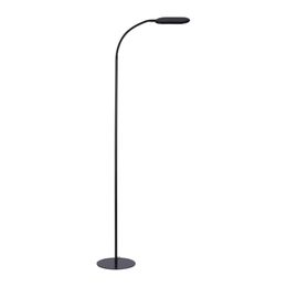 JUST LIGHT Stehlampe "KELLY", schwarz, 1, 1 Stk., Leuchten, LED, CCT - tunable white, dimmbar &uuml;ber Touchdimmer, Stehlampe
