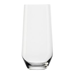 Longdrinkglas STÖLZLE "REVOLUTION", transparent, H:14,4cm, Glas, Trinkgefäße, aus Kristallglas, Höhe ca. 14,4 cm, spülmaschinengeeignet, 6-teilig